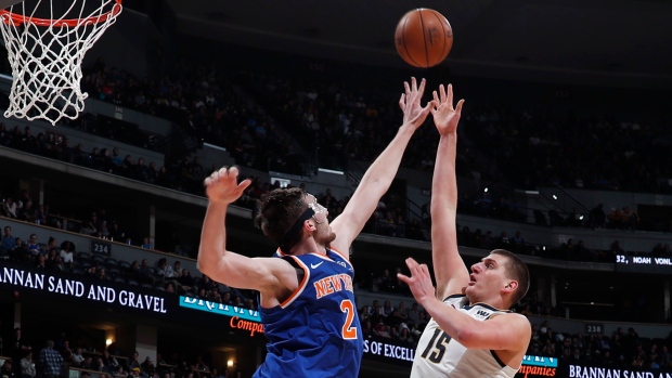 Jokics Triple Double Sends Nuggets Over Knicks Tsn Ca