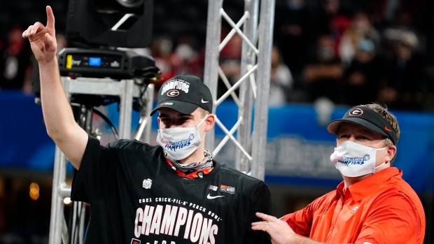 Jack Podlesny's FG lifts Georgia past Cincinnati in dramatic Peach Bowl ... Jack Podlesny's FG lifts Georgia past Cincinnati in dramatic Peach Bowl ...