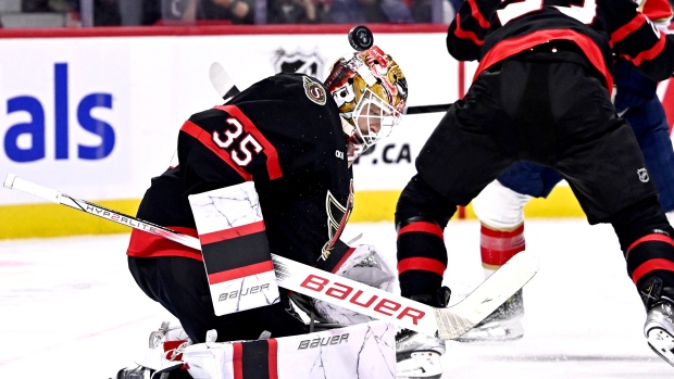 Garrioch: It's pretty clear that they thought he (Ullmark) was going to ... Garrioch: It's pretty clear that they thought he (Ullmark) was going to ...