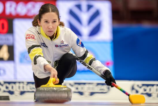 Krista Scharf steals two in 10th for win over Kayla Skrlik at Scotties ...