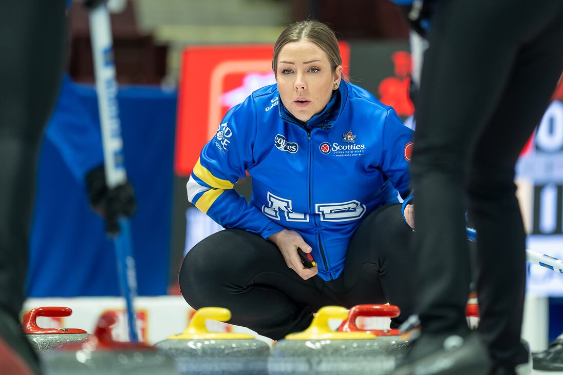 Krista Scharf steals two in 10th for win over Kayla Skrlik at Scotties ...