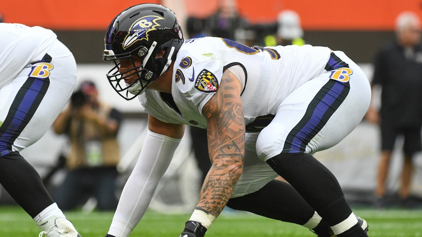 Canadians in the NFL: Baltimore Ravens Brent Urban gets season's first ...
