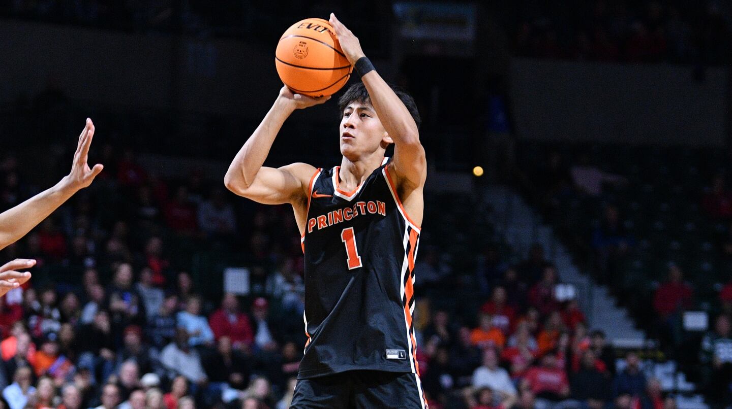 Canadian Xaivian Lee playing with joy at Princeton