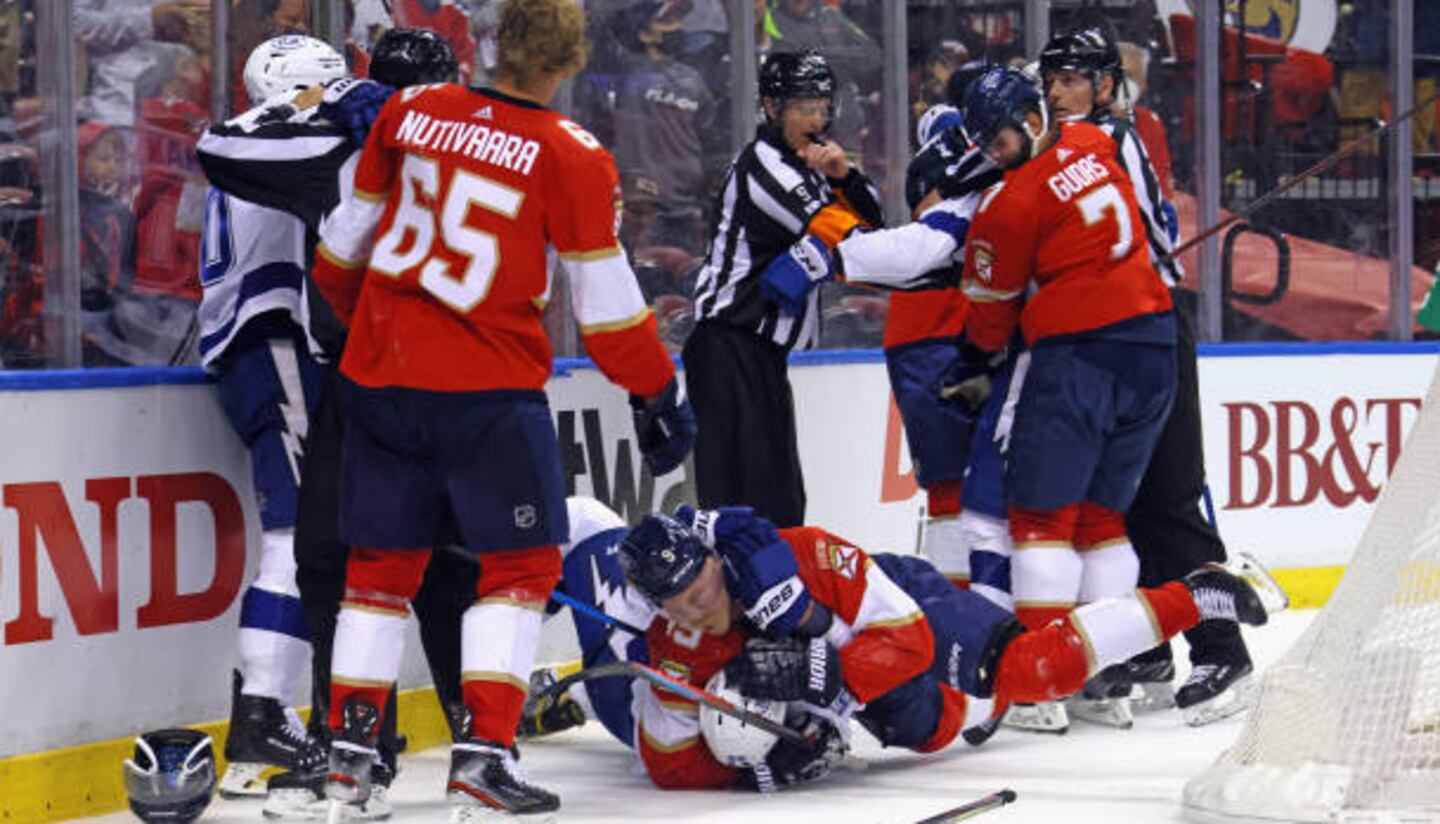 Sam Bennett no stranger to playoff controversy after latest incident ...