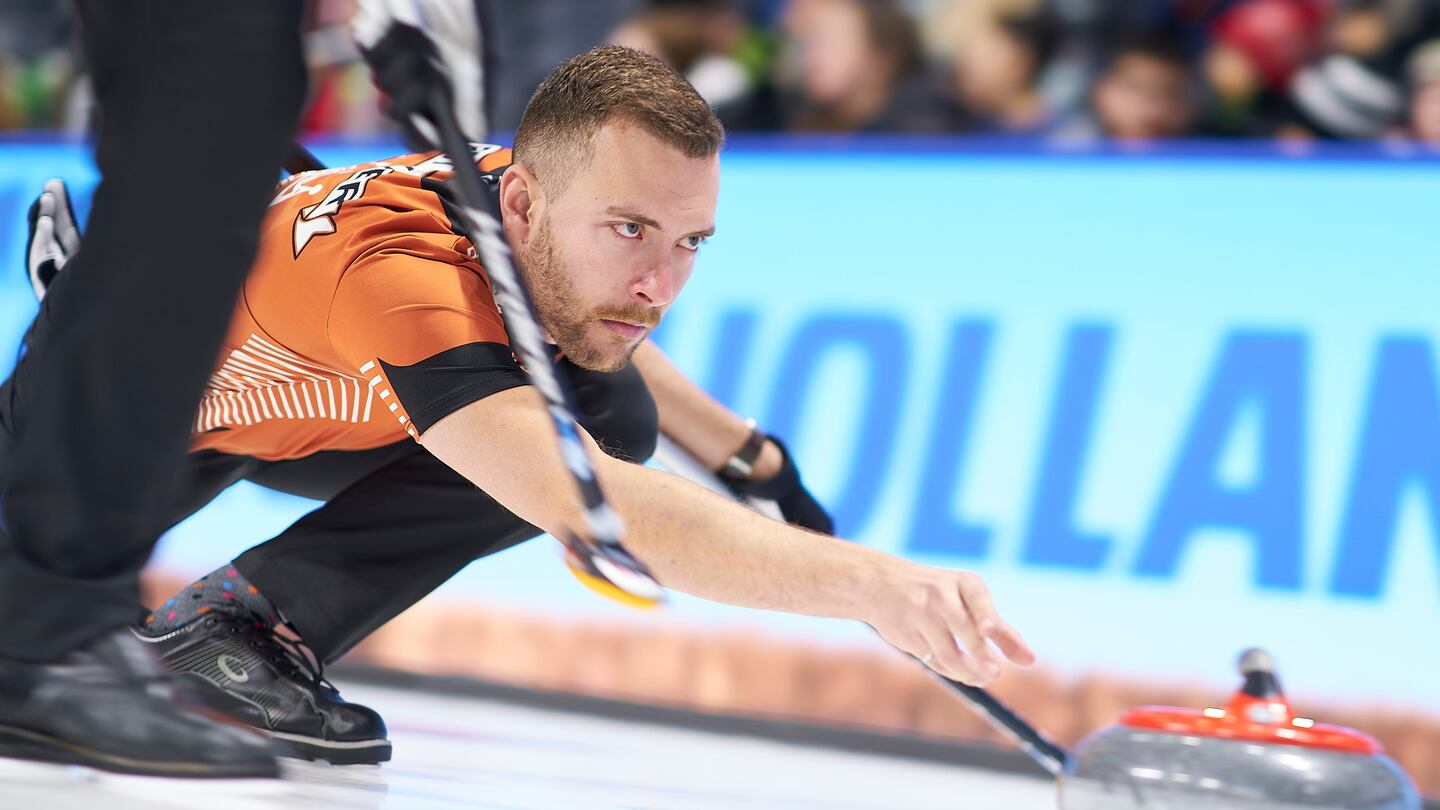 Matt Dunstone Brad Gushue Brendan Bottcher Mike McEwen Brier Final Four ...